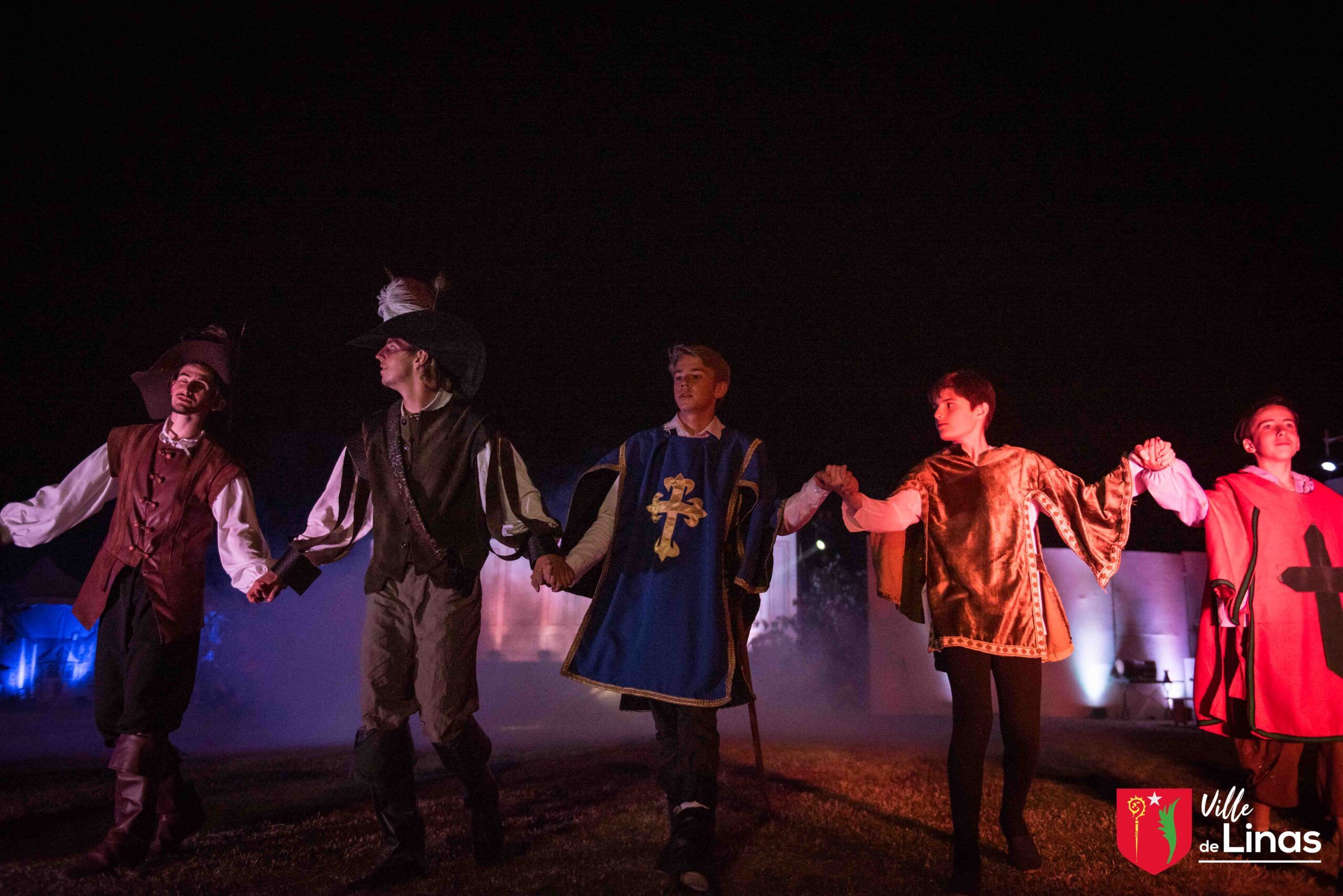 Spectacle Son & Lumière - Mairie de Linas (91)