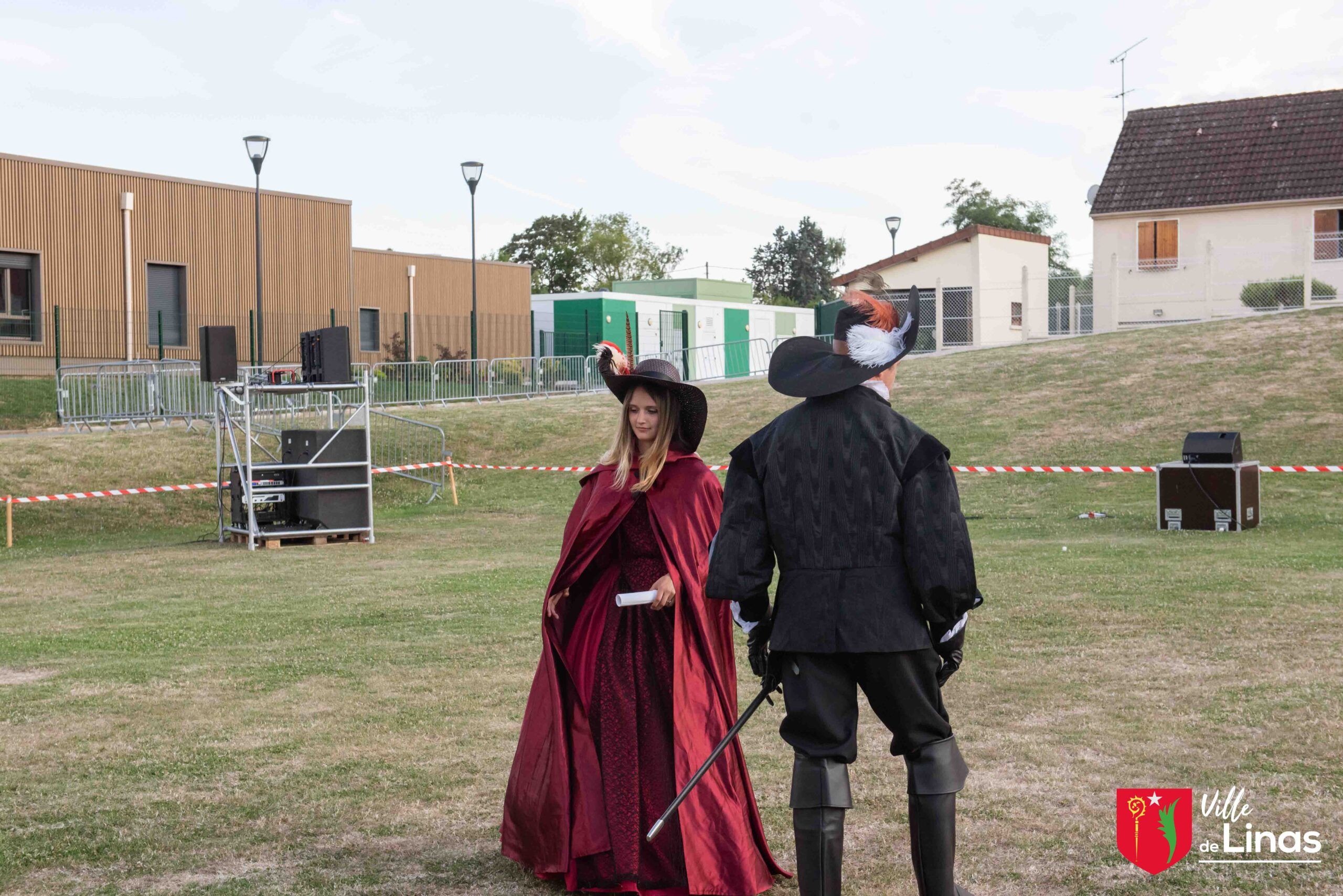 Spectacle Son & Lumière - Mairie de Linas (91)