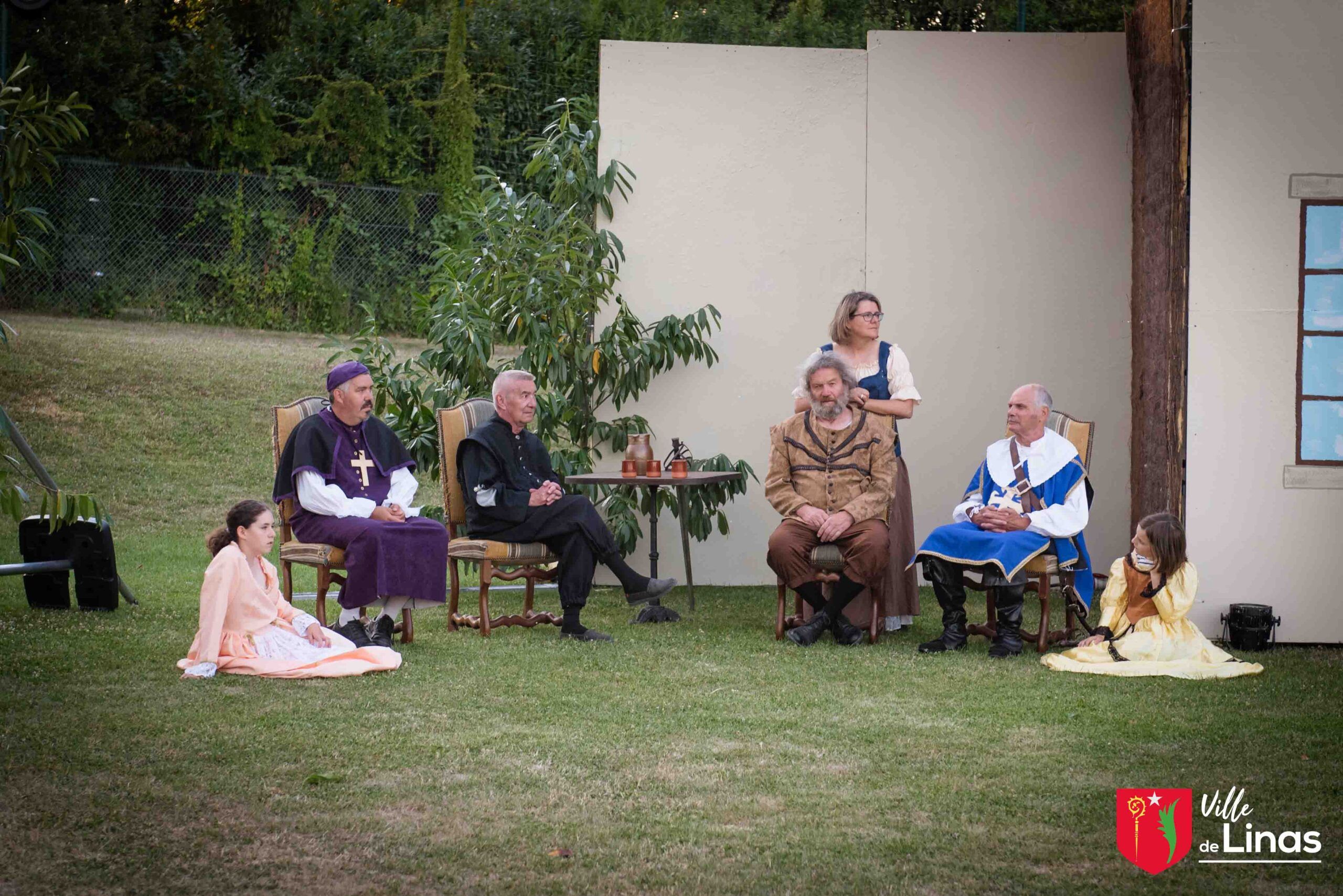 Spectacle Son & Lumière - Mairie de Linas (91)