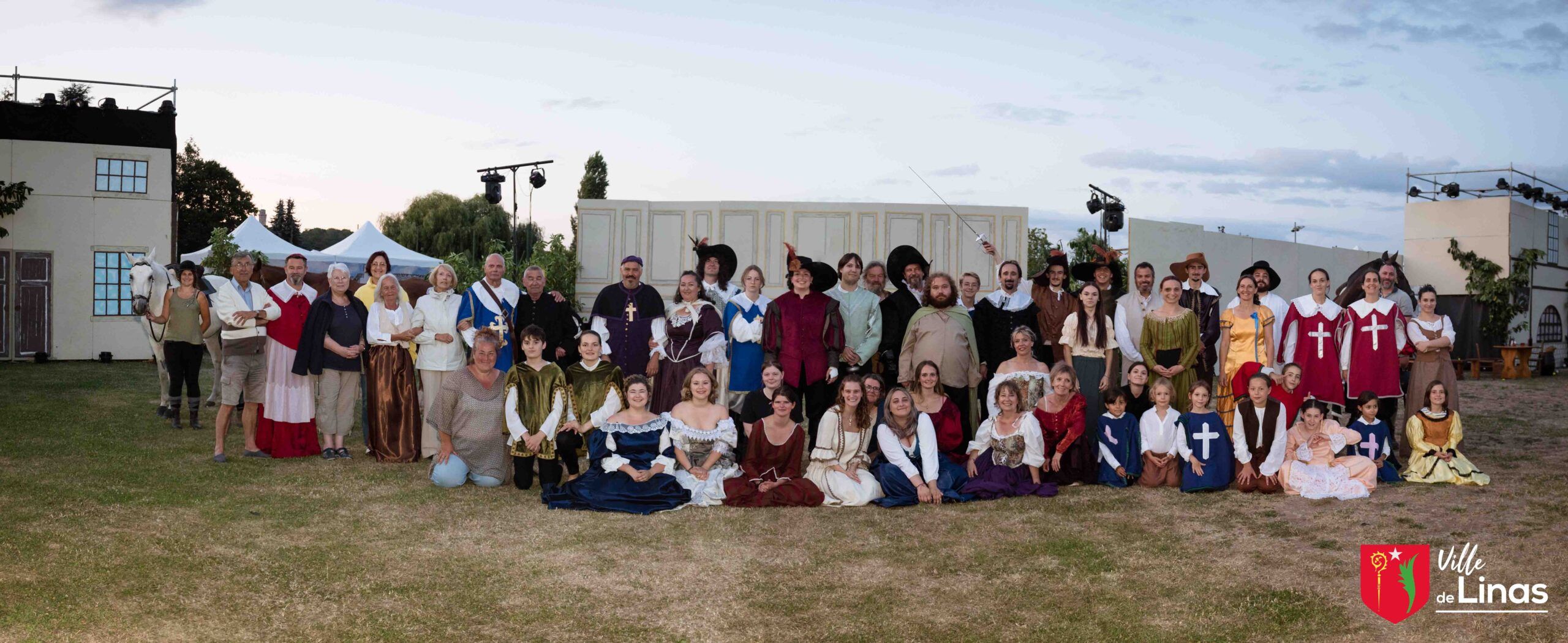 Spectacle Son & Lumière - Mairie de Linas (91)